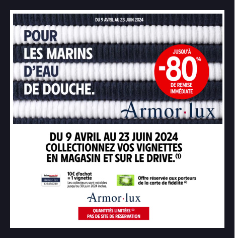 Vignettes Armor Lux Intermarché www armor lux intermarche com
