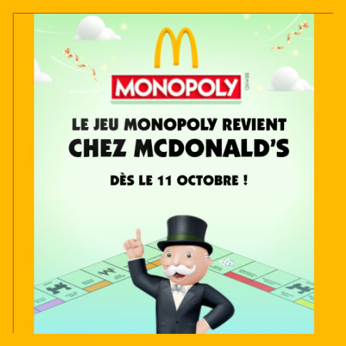 Comment utiliser les vignettes Monopoly Mcdo 2022